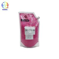 China USA Made Toner Powder CMYK Colour Set for OKI C712dn C712n C612n C612dn C612 C712 Laser Printers for sale