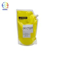 China USA Made Toner Powder CMYK Colour Set for OKI C712dn C712n C612n C612dn C612 C712 Laser Printers for sale