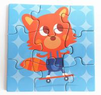 China Custom Magnetic Activity Set for Kids Fridge Magnet Paper Puzzle Educational Jigsaw Puzzle for sale