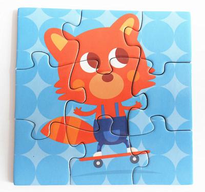 China Custom Magnetic Activity Set for Kids Fridge Magnet Paper Puzzle Educational Jigsaw Puzzle for sale