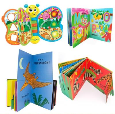 China Custom Hardcover Board Books 8 X 8 Inches Children Toddler Coloring Book Story Books Printing Service for sale
