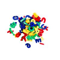 China Magnetic Alphabets and Numbers Plastic Material with Plastic Box, Custom Different Colors, Fit for All Tinplate Board an for sale