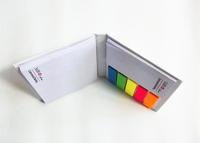 China Portable Custom Made Sticky Notes Woodfree Paper Material Post It Pad Sticky Note Tabs Divider for sale