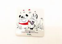 China Customizable Paper Fridge Magnet with EVA Foam and Rubber Magnet Eco Friendly Reusable Item for Refrigerator Decoration for sale