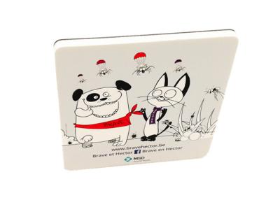 China Custom CMYK Color Paper Fridge Magnet with EVA Foam Cardboard and Flexible Magnet for Gifts and Refrigerator Decoration for sale
