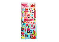 China Custom 3D Puffy Stickers for Kids Cartoon Shapes EVA Foam Stickers with Removable Glue and Custom Design for sale