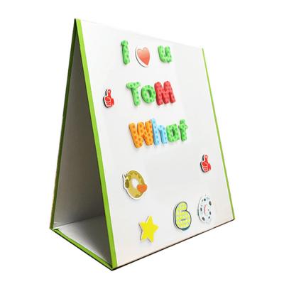 China Magnetic Dry Erase Board for Kids Learning on Tabletop with Custom Size and Material for sale