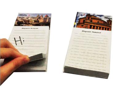 China Colorful Fridge Magnet Notepads Personalized Memo Pads Lined Memo Pads Personalized Stationery Notepads For Home And Office for sale