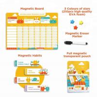 China Customizable Magnetic Reward Chart for Kids Dry Erase Board with Pens and 200 Stars Personalized Size and Design for sale