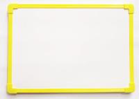 China Custom 11'' X 9.5'' Magnetic Dry Erase Whiteboard With Plastic Border And String For Kids And Office for sale