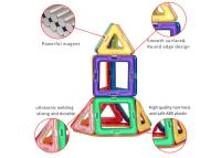China Magnetic Activity Set 40pcs Magnetic Tiles Building Blocks Educational Toys for Preschool Kids Creative Play and Geometry Learning for sale