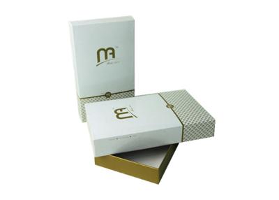 China Cardboard Apparel Decorative Paper Gift Boxes Glossy Lamination For Clothing / Gifts for sale