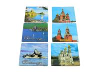 China Custom CMYK Color Paper Fridge Magnet with EVA Foam Cardboard and Flexible Magnet for Gifts and Refrigerator Decoration for sale