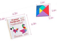 China Fun and Educational Magnetic Activity Set Road Trip Game Puzzle Shapes Magnetic Blocks For Toddlers for sale
