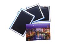China Home Decoration 78 X 54mm CMYK Color Photo Fridge Magnets Souvenir Fridge Magnets for sale