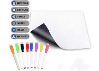 China Magnetic Dry Erase Board Custom Size Flexible Magnet Sheet Durable Material Perfect for Refrigerator and Daily Planning for sale