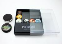 China 25mm 40mm 50mm Custom Photo Print Crystal Glass Dome Fridge Magnet With Gift Box Packaging for sale