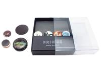 China 25mm 40mm 50mm Custom Photo Print Crystal Glass Dome Fridge Magnet With Gift Box Packaging for sale