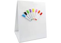 China Custom Tabletop Magnetic Whiteboard: Advanced Stain Resistant & Sturdy Construction 17x13 for sale