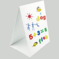 China Custom Tabletop Magnetic Dry Erase Board White Magnetic Board Dry Erase Lamination 16 X 12 for sale