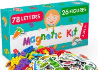 China Eco Friendly Non Toxic Magnetic Activity Set with EVA Foam Fridge Magnet Alphabets Numbers for Early Childhood Education for sale