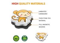 China Eco Friendly Non Toxic Magnetic Activity Set with EVA Foam Fridge Magnet Alphabets Numbers for Early Childhood Education for sale