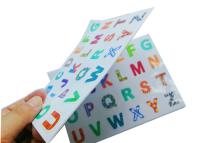 China Magnetic Alphabets And Numbers TPE Static Letters And Numbers Stickers No Glue Non Toxic Eco Friendly Durable Educational Tools for sale