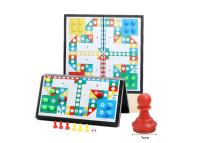 China Educational Portable Folding Magnetic Activity Set Travel Chess Board Game Reusable Durable Customizable Logo Design for sale