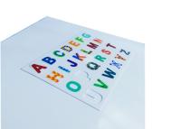 China Custom Magnetic Dry Erase Board frameless double sided lapboard with magnetic backing and dry erase surface for kids and gifts for sale