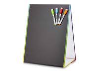 China Portable Mini Magnetic Dry Erase Board Double Sided Whiteboard with Foldable Design and Included Markers for Education for sale