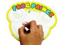 China Custom Shapes 4'' X 4'' Magnetic Dry Erase Board  No Frame Fridge Magnet Sticker for sale