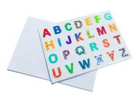China Magnetic Alphabets And Numbers TPE Static Letters And Numbers Stickers No Glue Non Toxic Eco Friendly Durable Educational Tools for sale