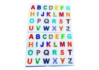 China Reusable TPE Alphabets And Numbers Stickers for Kids Educational, Static Childrens Letters And Numbers NO Glue for sale