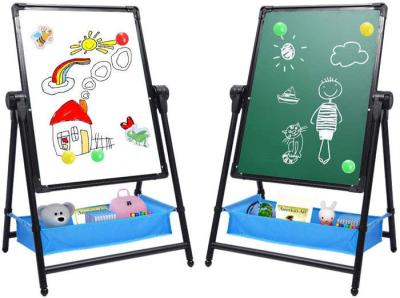 China Magnetic Dry Erase Board Double Sided 360 Degree Rotating Adjustable Height Sturdy Aluminum Alloy Construction Easy to Store for sale