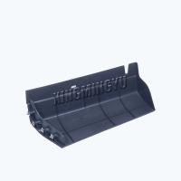 China Dongfeng Chenglong 609 Plastic Fender Front Section M61-8403221B Standard Size 100% Fitment Black for sale