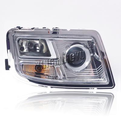 China Foton Auman GTL Truck Headlight Assembly H43640100117A0 24V 44x27x32cm OEM Replacement for sale