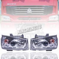 China SINOTRUK HOWO 07 Headlight Assembly 24V IP67 Waterproof -46×28×26cm OEM WG9719720001 WG9719720002 for sale