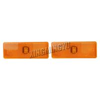 China Mercedes Benz Actros MP2 Outline Lamp 7x3x2cm LED Yellow Lens Replacement Parts 0005445211 0005447111 for sale