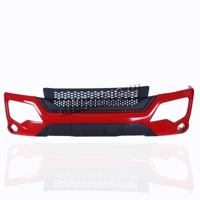 China JAC Gallop K5 Front Bumper 215×51×30cm & 242×63×38cm Heavy-Duty Steel Truck Body Part 2803010 H10AT for sale