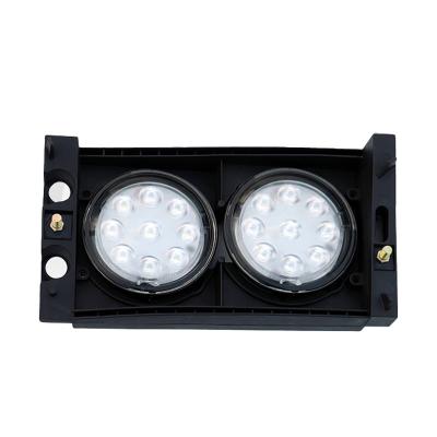 China DAF CF XF Truck LED Fog Light Replacement Cover 24V with PP+PC Construction - OE 1660960 1660961 1725270 1725271 for sale