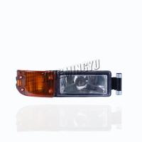 China Truck Fog Light for Shacman TX Dump Trucks 24V/12V 21×46×14 cm with LED Bulbs for sale