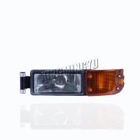 China Truck Fog Light for Shacman TX Dump Trucks 24V/12V 21×46×14 cm with LED Bulbs for sale