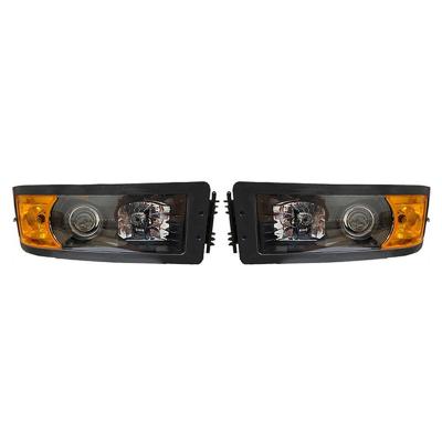 China MAN F2000 Truck Head Lamp Assembly 24V with Polycarbonate Lens - OE Numbers 81251016289 81251016290 for sale