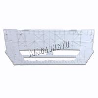 China WG1662115010 Dashboard Panel for Sinotruk Howo T5G Truck - 190*76*20 cm Fiberglass FRP Construction for sale