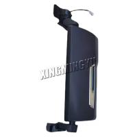 China MAN TGA TGS TGX Truck Side Mirror Assembly with Electric Adjustment & Heating - Standard Size Black for sale