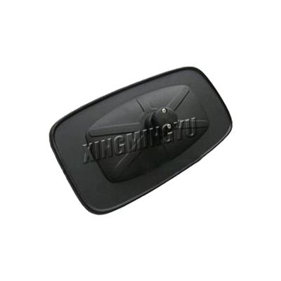 China SCANIA 2 & 3 Series Rear View Side Mirror - Black Plastic Housing with Convex Glass Design - OE 1106955 356495 396853 for sale