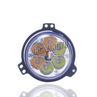 China HOWO T5G Truck Fog Light WG9925721009 24V/12V 18×16×11 cm IP67 Rated All-Weather Visibility for sale