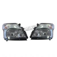 China Hino 300 Wide Truck Headlight 24V 36W with Polycarbonate Lens - OE 81150-37440 81110-37400 for sale