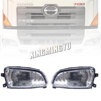 China Hino 500 700 Profia Truck Headlamp Assembly 24V Halogen with 1-Year Warranty - OE 81110-3750 81150-3120 for sale