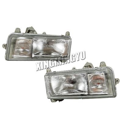 China Hino Profia Headlight Halogen Bulb 1990-1998 Replacement Truck Headlamp Plastic Housing for sale